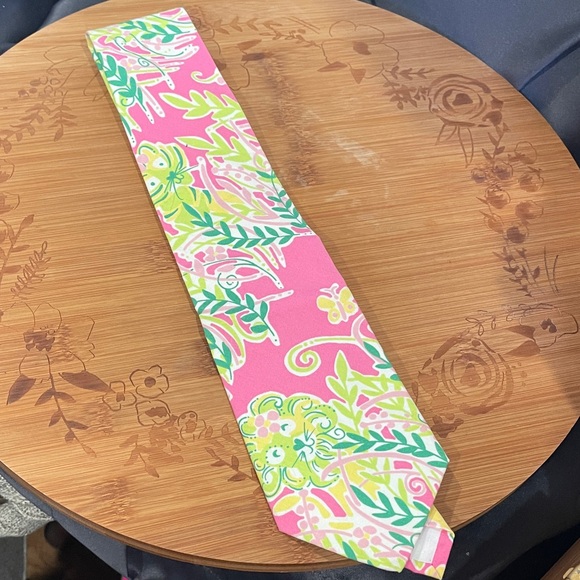 Lilly Pulitzer | Accessories | Lilly Pulitzer Millionaires Row Pink Tie ...